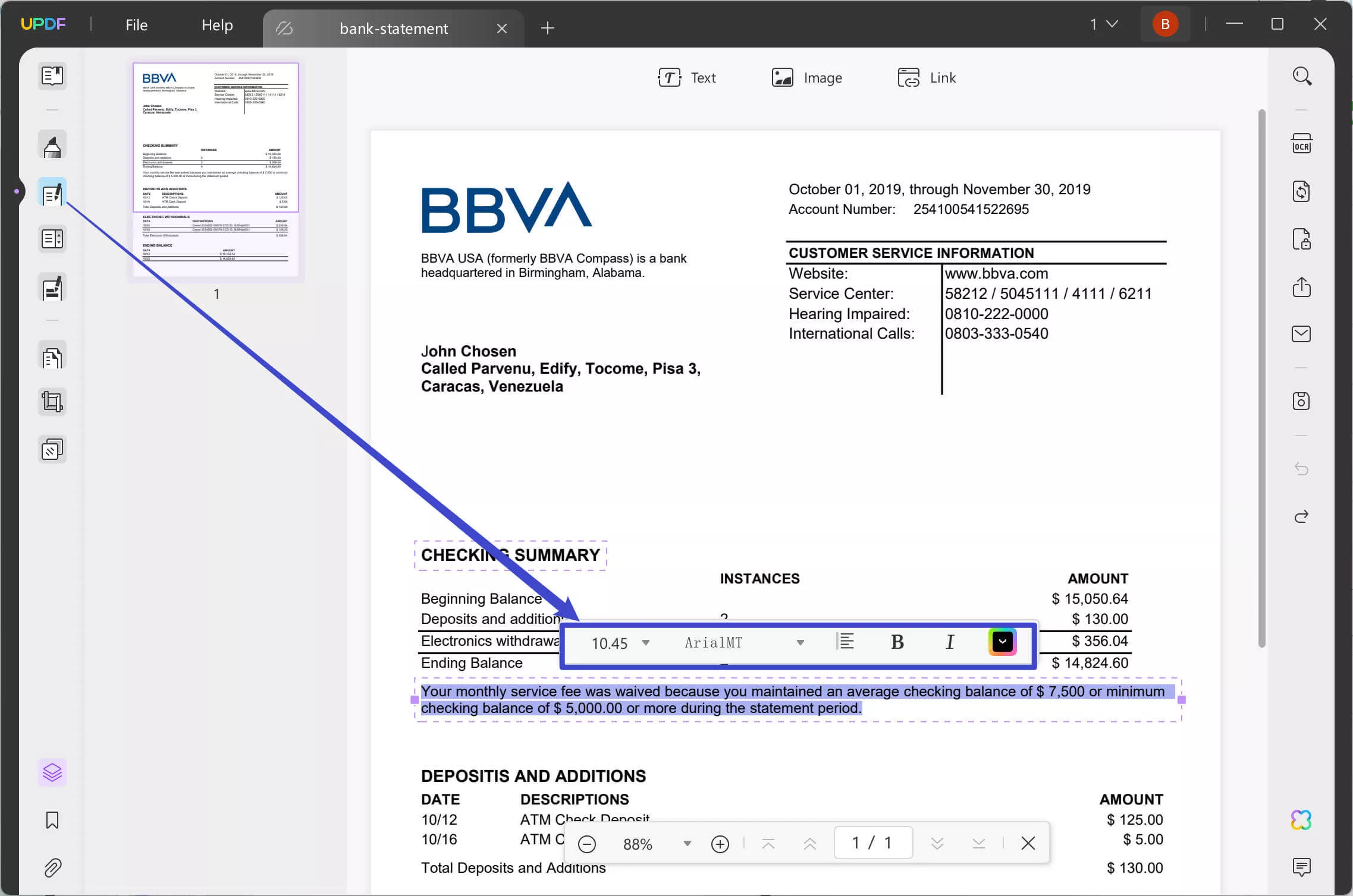 Best Way: How to Edit Bank Statement?