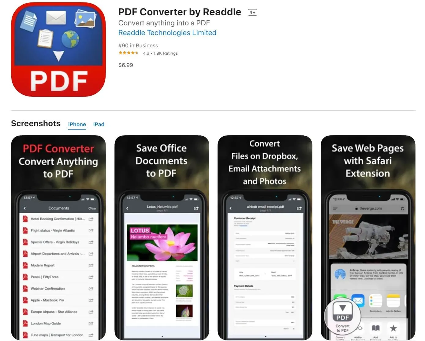 Free iPhone PDF Converter For iOS: Top 10 Must-Haves | UPDF