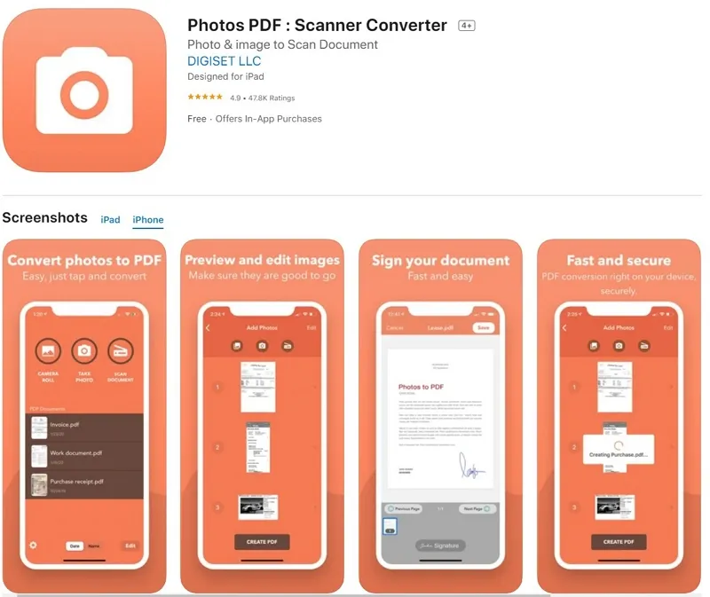 5 Free Must-Have Image to PDF Apps for iPhone and iPad | UPDF