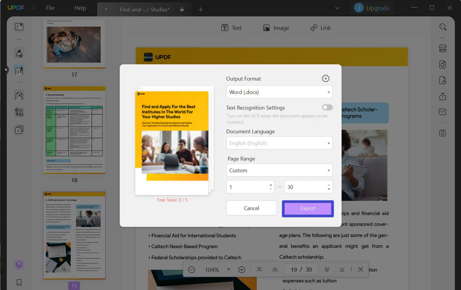 PDF to Word converter with Nitro: Step-by-Step Method | UPDF