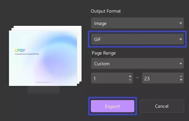 최고의 변환 가이드: PDF GIF 변환하는 3가지 방법 - UPDF