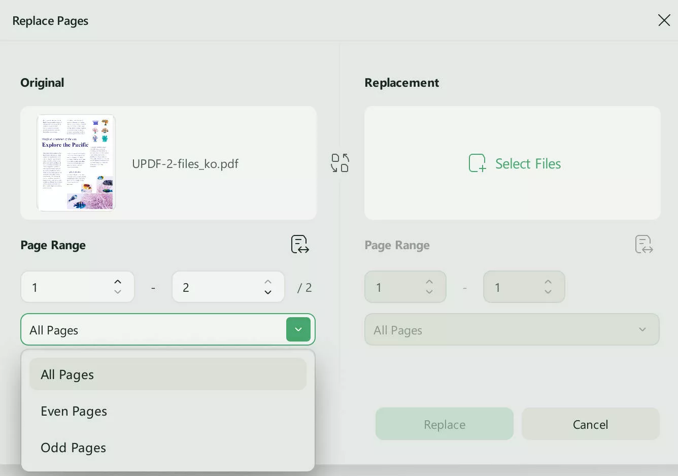 How to Replace Pages in a PDF? 2 Quick Ways| UPDF