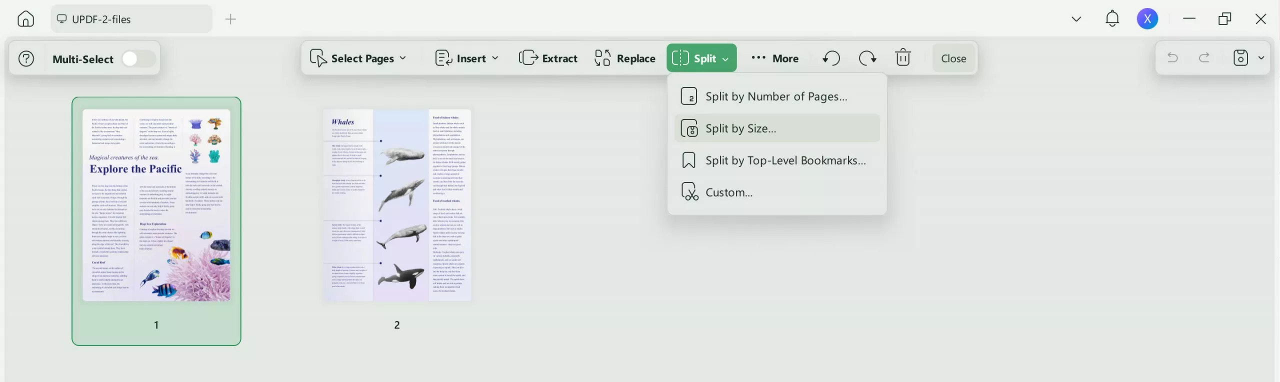 How to Split PDF with iLovePDF (Step by Step) | UPDF