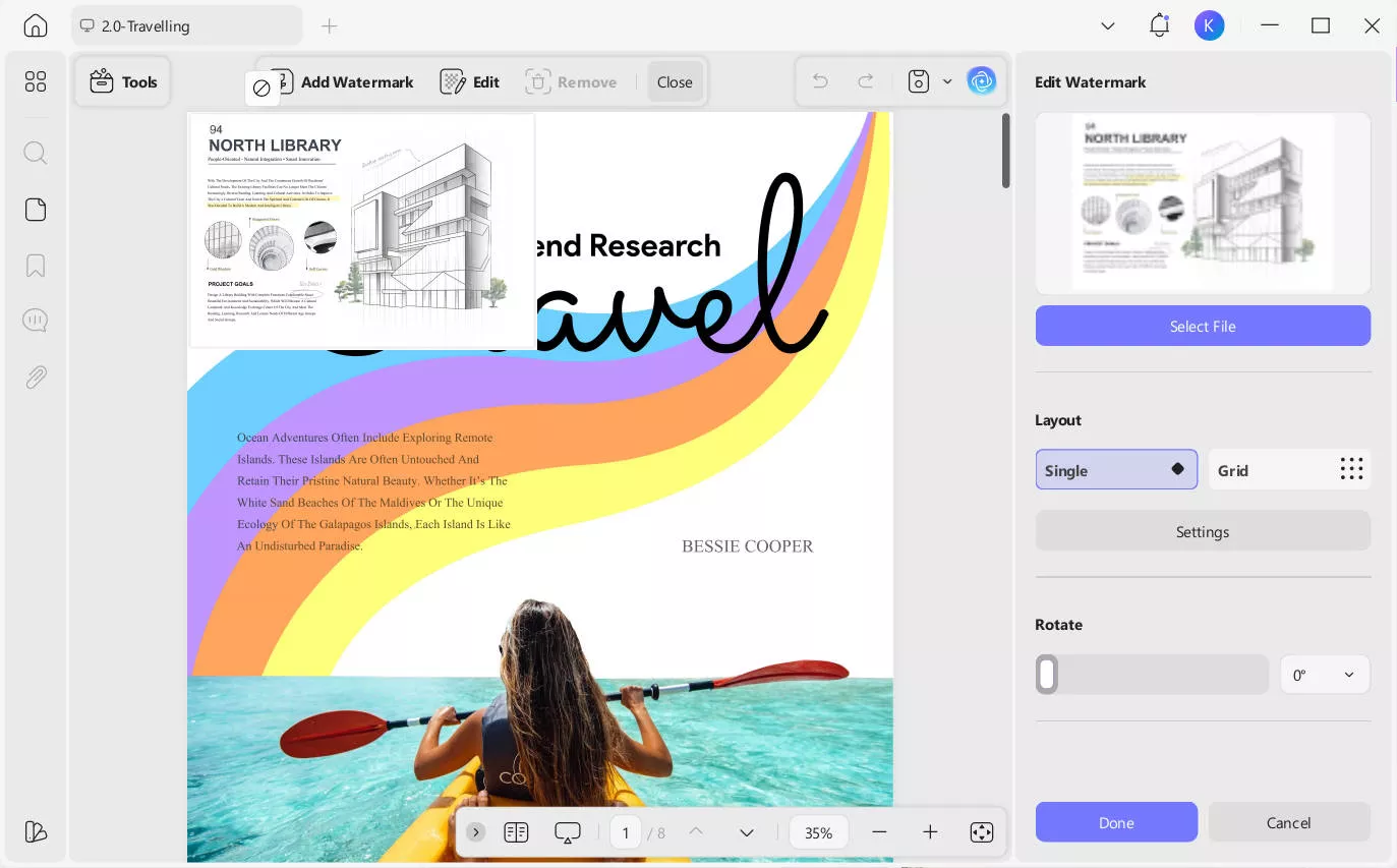 Add Watermark to PDF Easily with Text, Images, or PDFs – UPDF