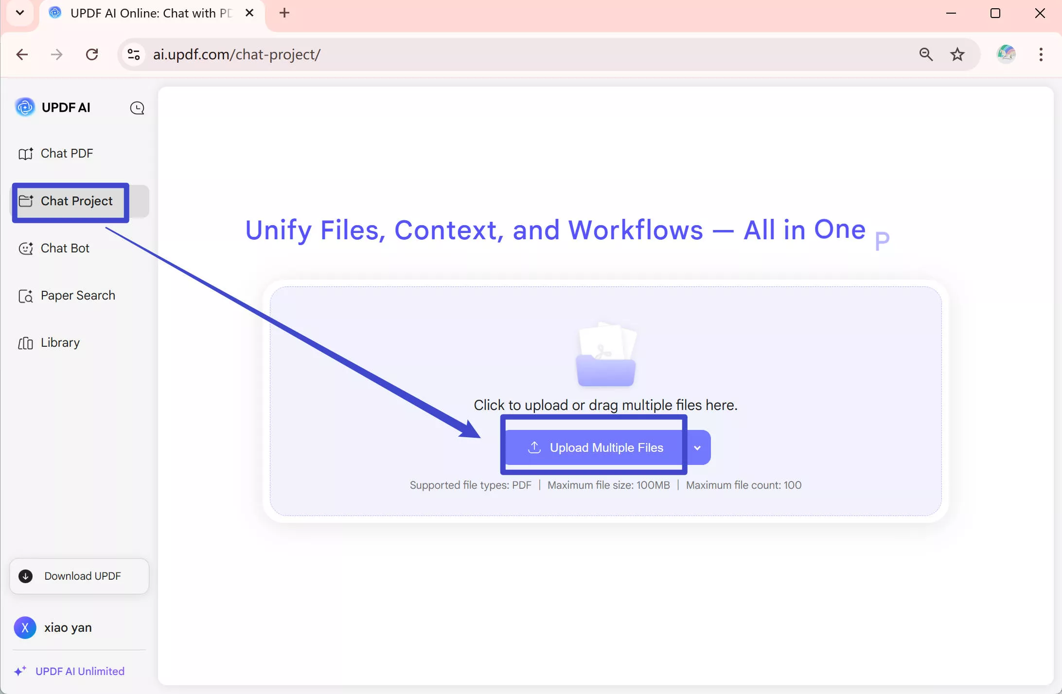 Translate PDFs with UPDF AI | UPDF User Guide