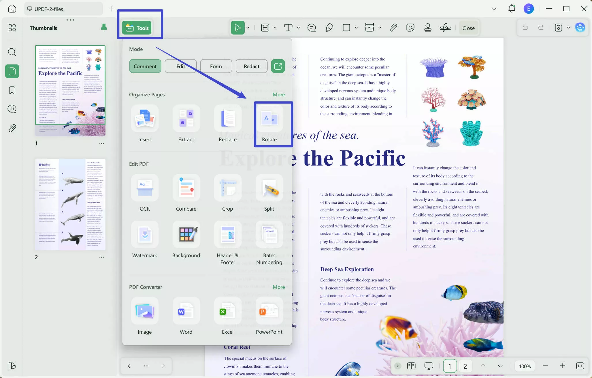 A Detailed Guide on How to Save Rotated PDF | UPDF