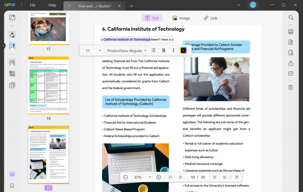 Comment copier du texte à partir d'une image | [Official] UPDF