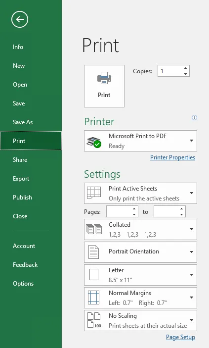 MS Officeで「Print to PDF」機能の利用方法2つ | UPDF
