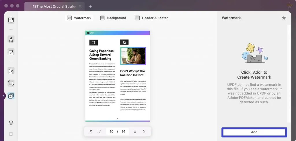 A Guide to Effortlessly Add Header and Footer in MS Word | UPDF