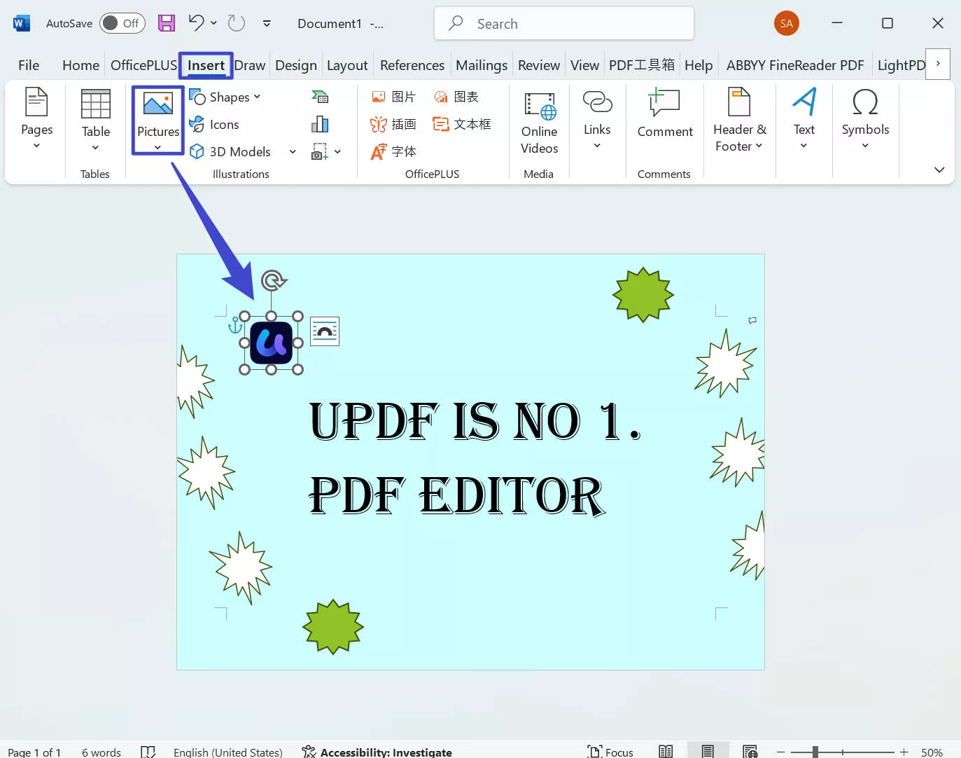 How to a Poster in Word [With Templates] | UPDF