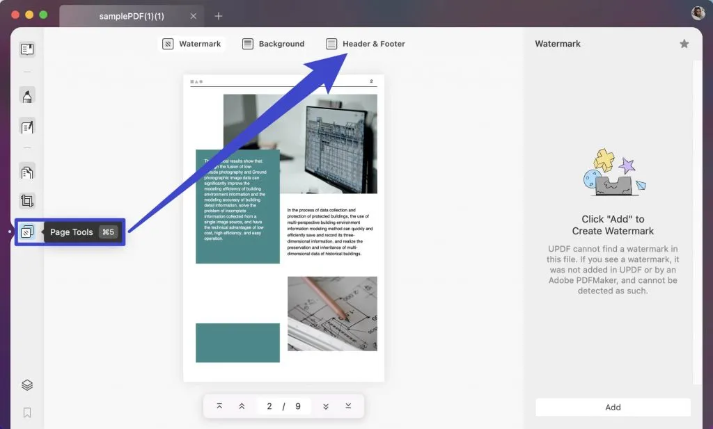 4 Easy Ways to Add Header and Footer to PDF | UPDF