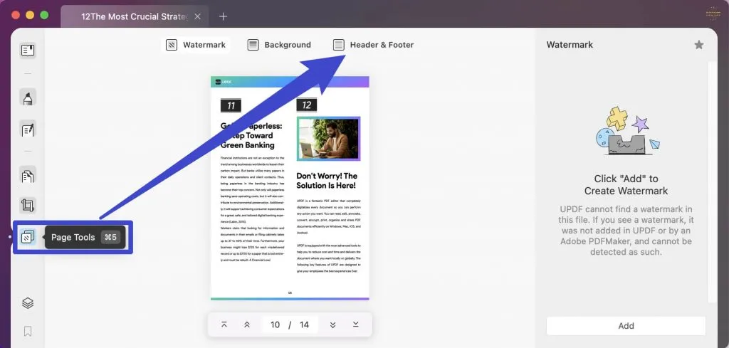 A Guide to Effortlessly Add Header and Footer in MS Word | UPDF