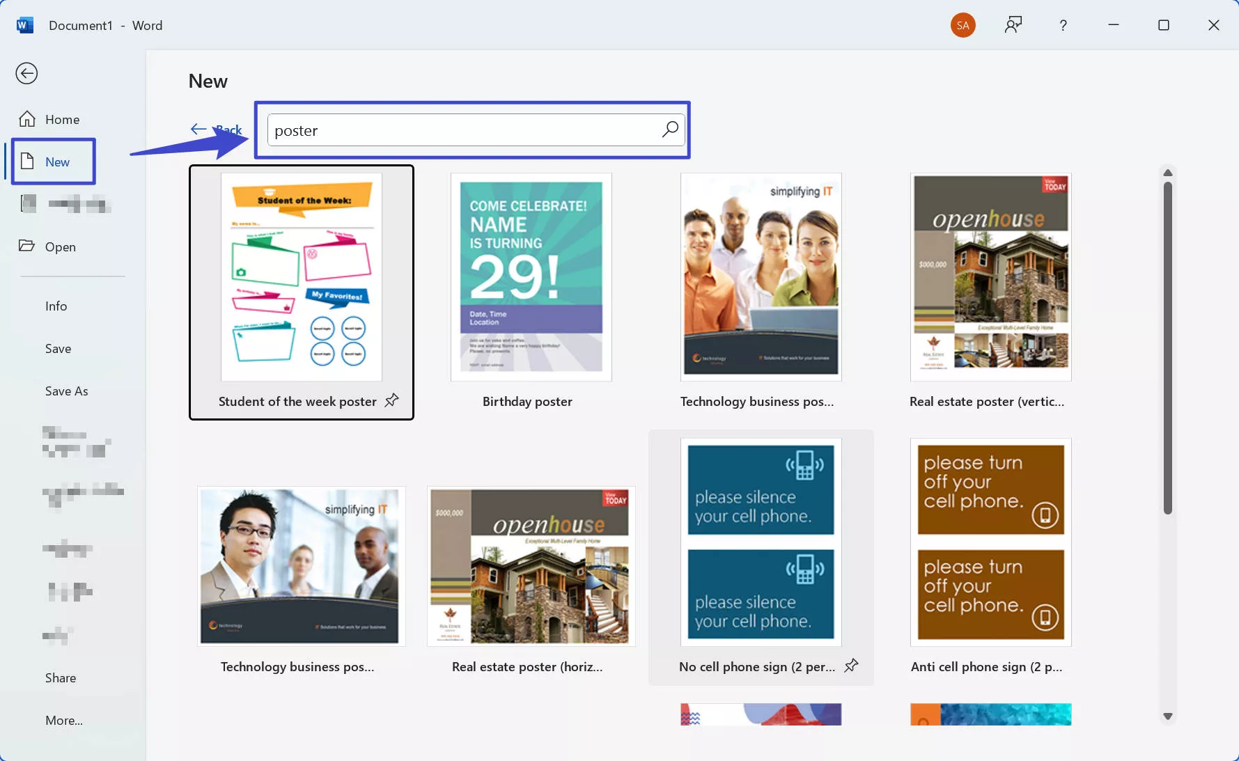 How to a Poster in Word [With Templates] | UPDF