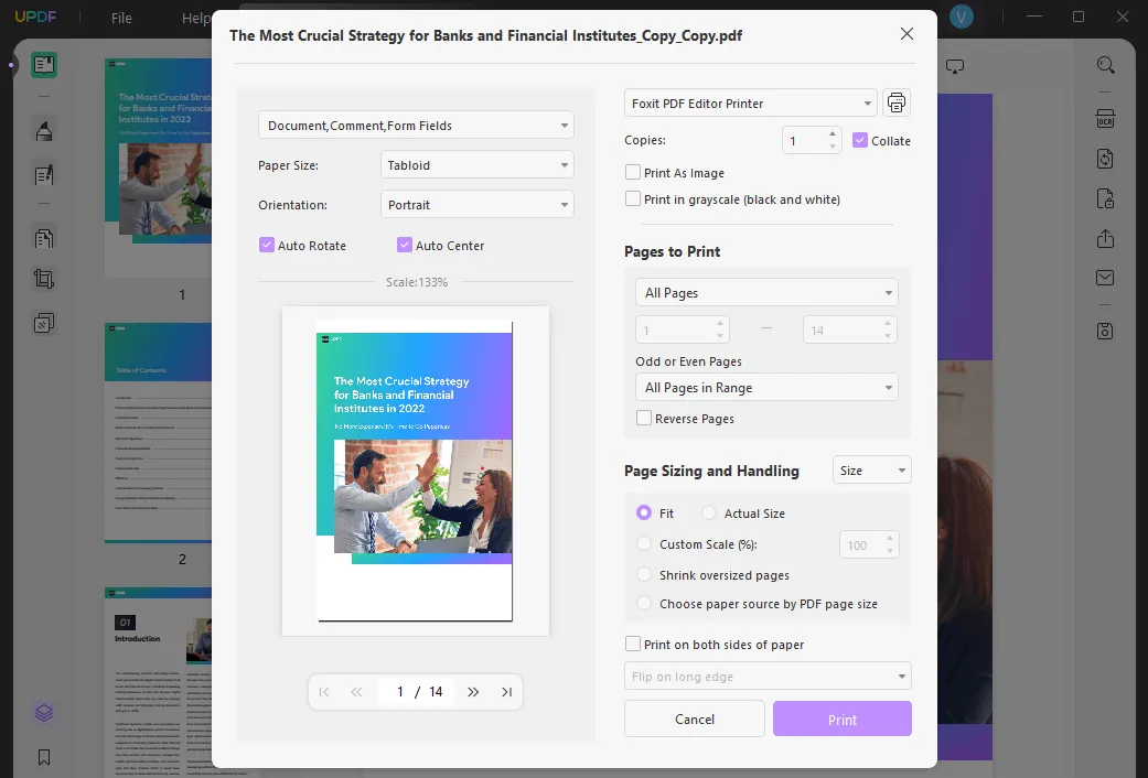 How to Print PDF on Desktop and Online: A Quick Guide | UPDF