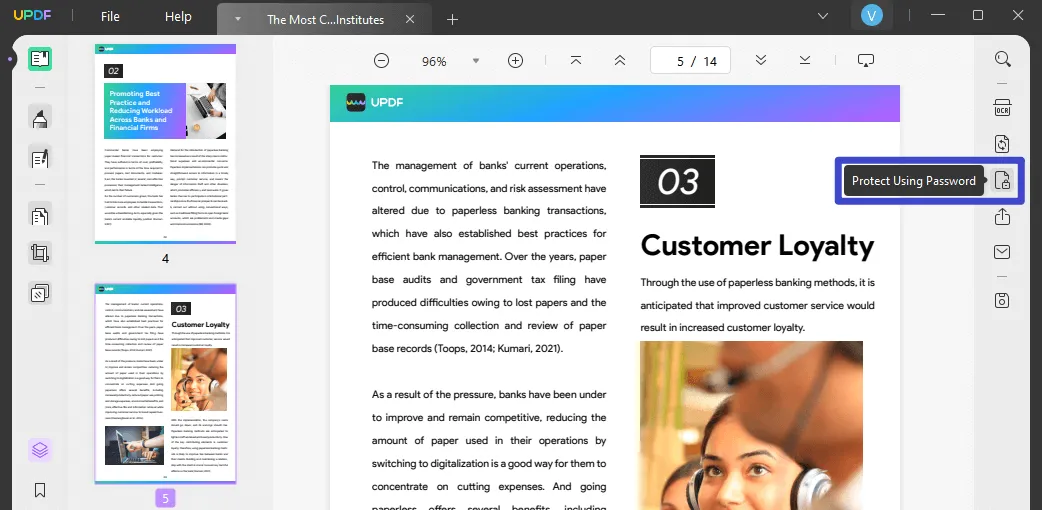 How to Password Protect PDFs in Microsoft Edge Easily? | UPDF