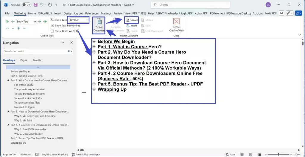 How to Separate Pages in Word With 7 New Ways | UPDF