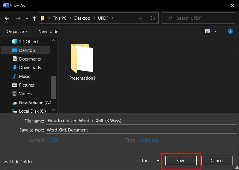 Cómo Convertir Word a XML con 4 Métodos Efectivos | UPDF