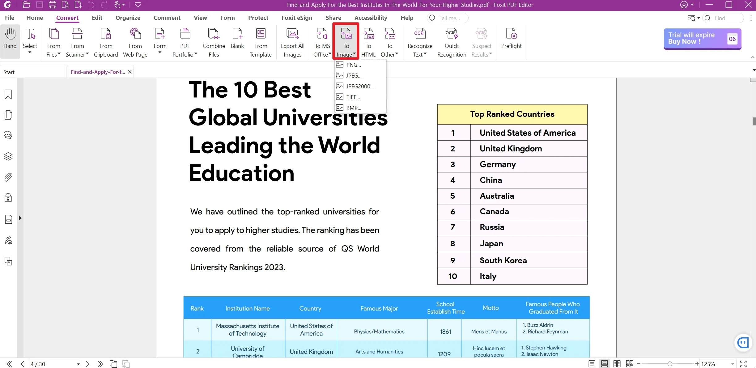 9 Best PDF to Image Converter Tools for the Year 2025 | UPDF