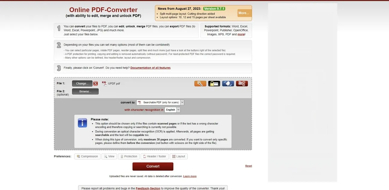 5 Best PDF to Word Converter Online OCR To Use | UPDF