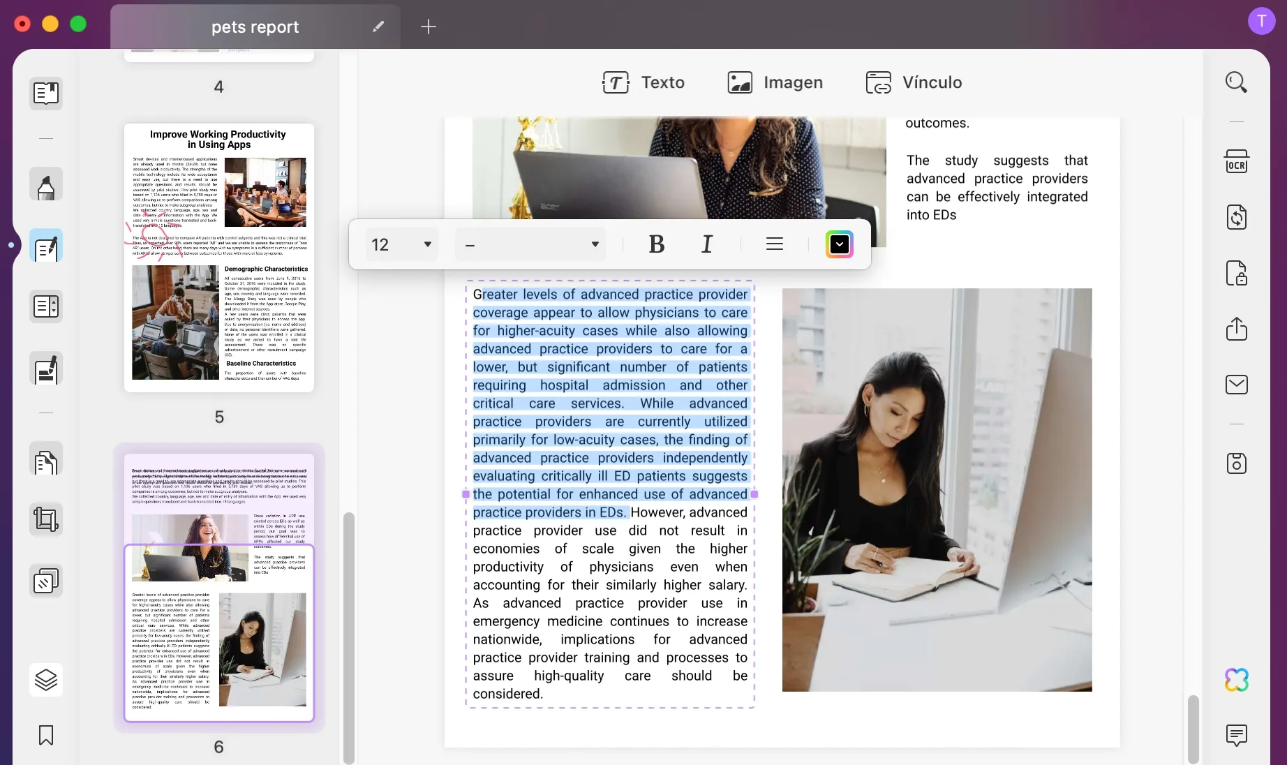 Editar un PDF en Canva | UPDF