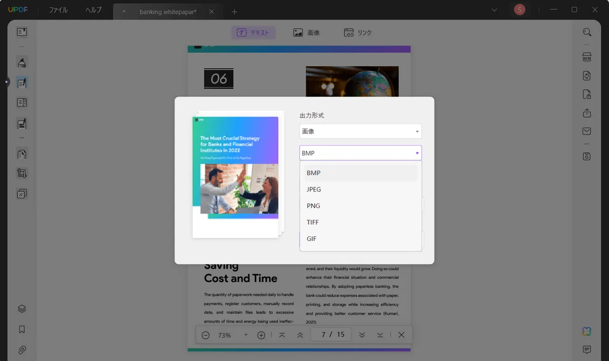 PDFをBMPに変換する2つの方法とツールの紹介 | UPDF