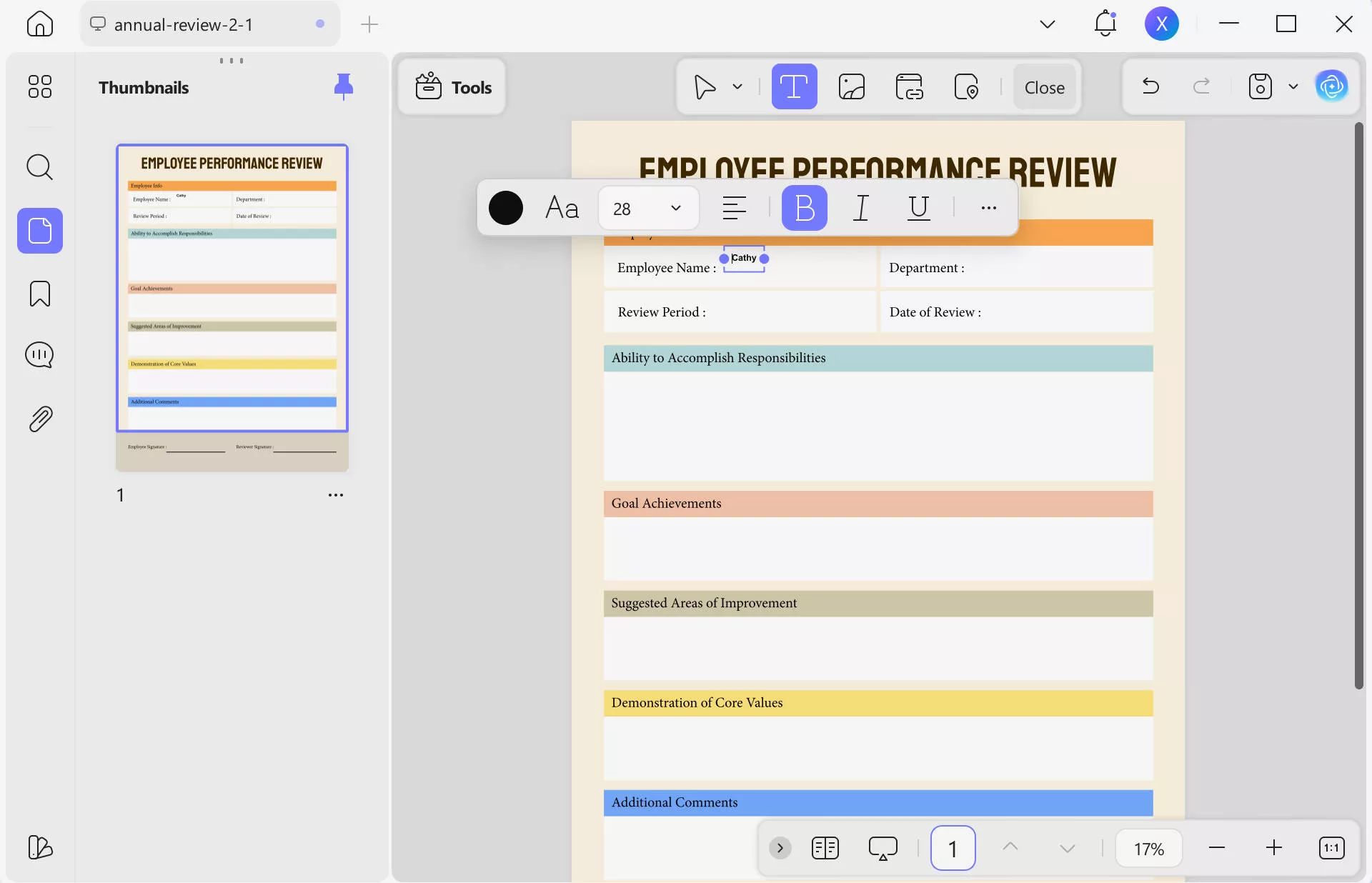 Top 3 Employee Annual Review Templates for 2025 | UPDF