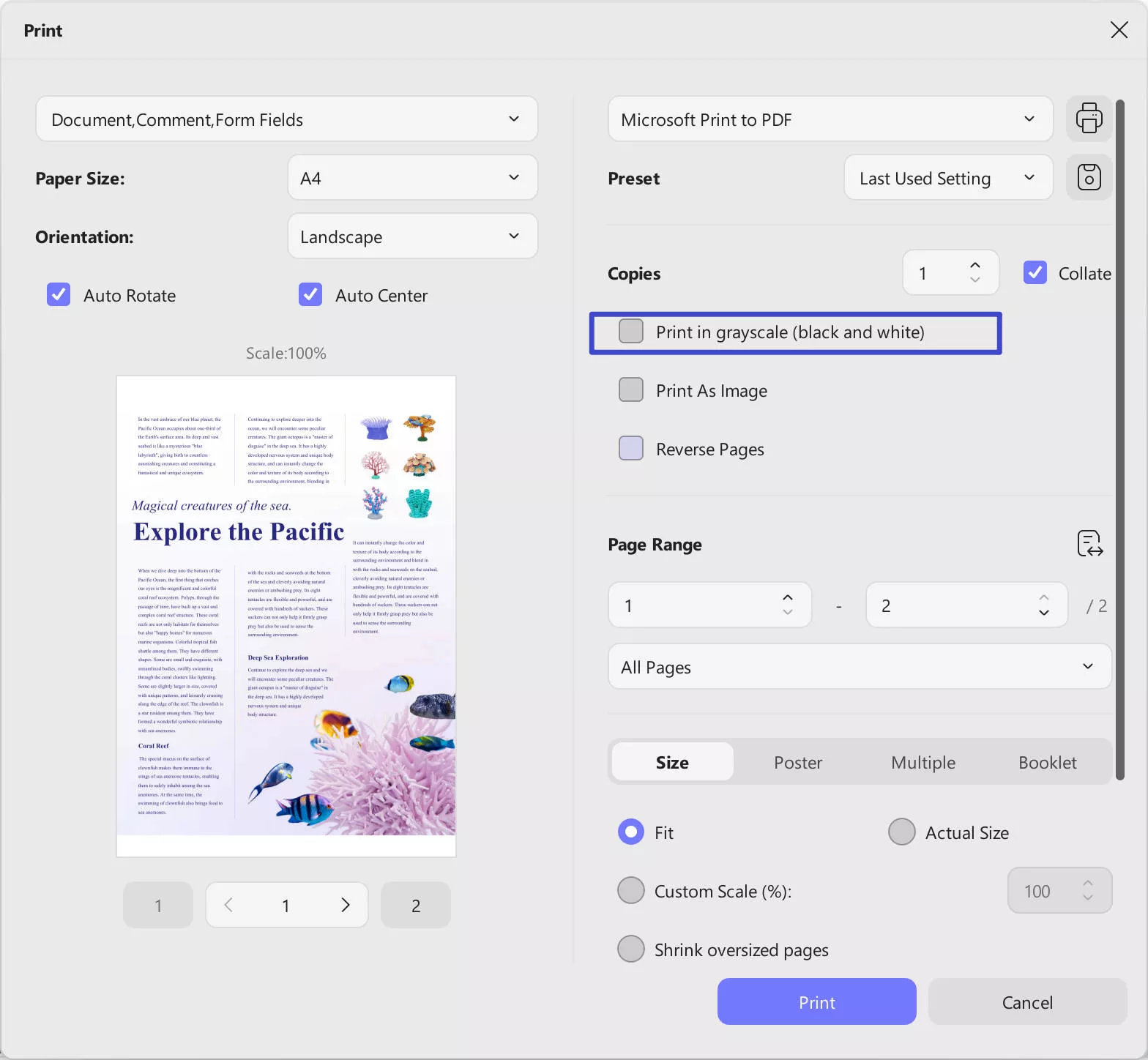 How to Print PDF in Color? (Completely Free Ways) | UPDF