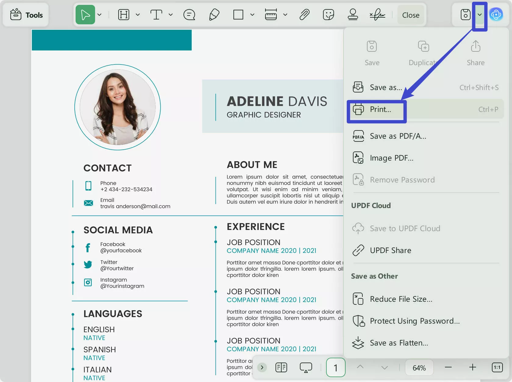 How to Print PDF in Color? (Completely Free Ways) | [Official] UPDF