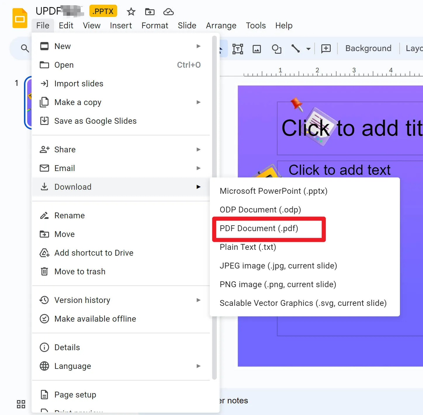 Convert PDF To Google Slides - Instant Conversions Tips | UPDF
