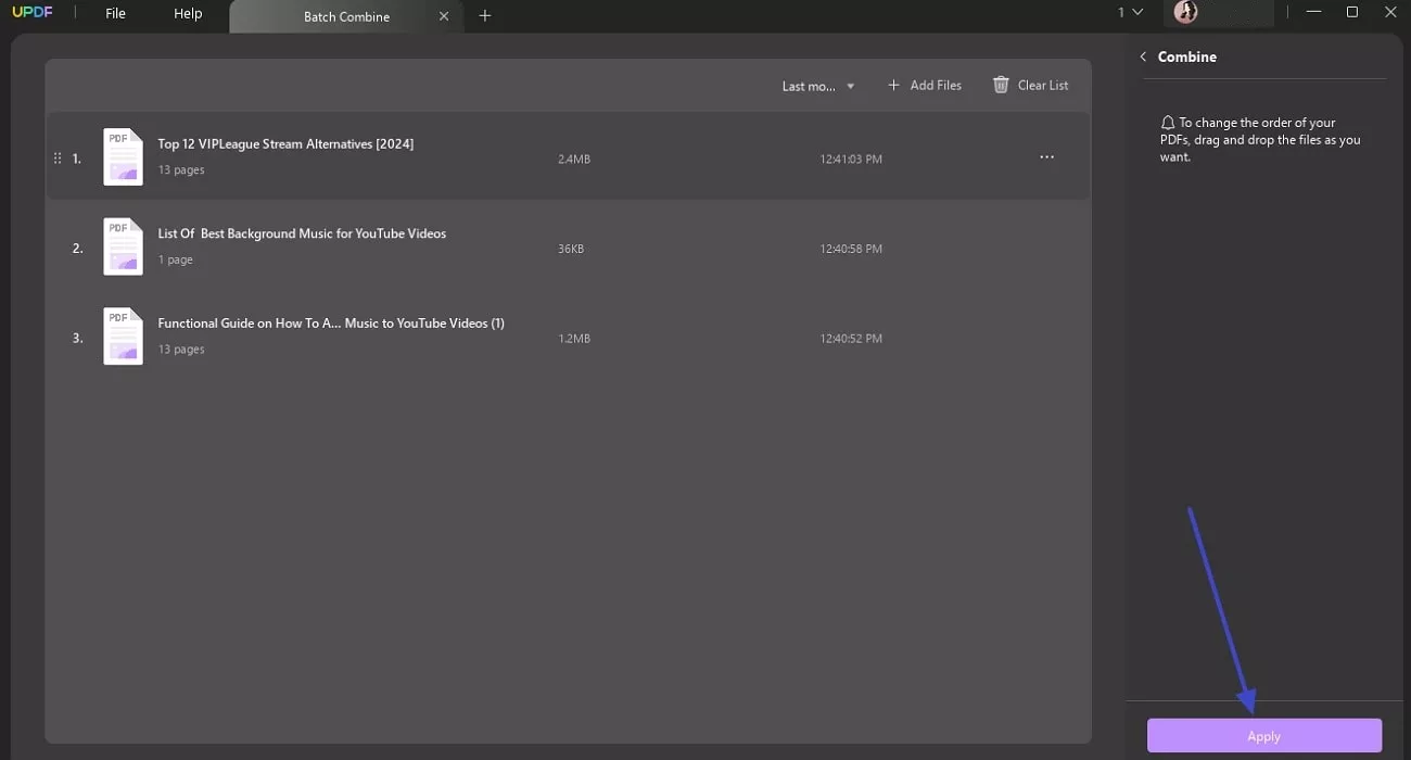 Easily Merge Multiple Word Files into One PDF [FREE] | UPDF