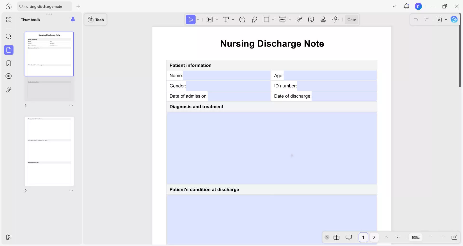 10 Free Nursing Notes Examples in PDF to Download | [Official] UPDF