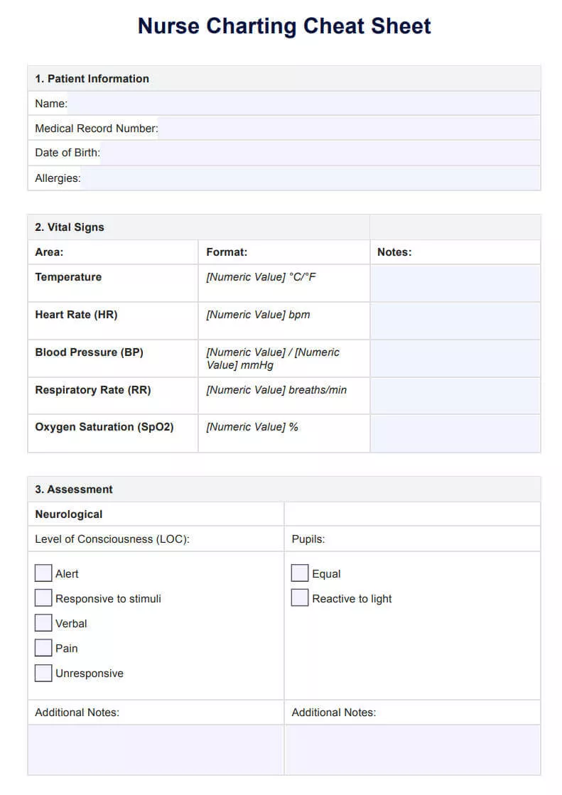 10 Free Nursing Notes Examples in PDF to Download | [Official] UPDF