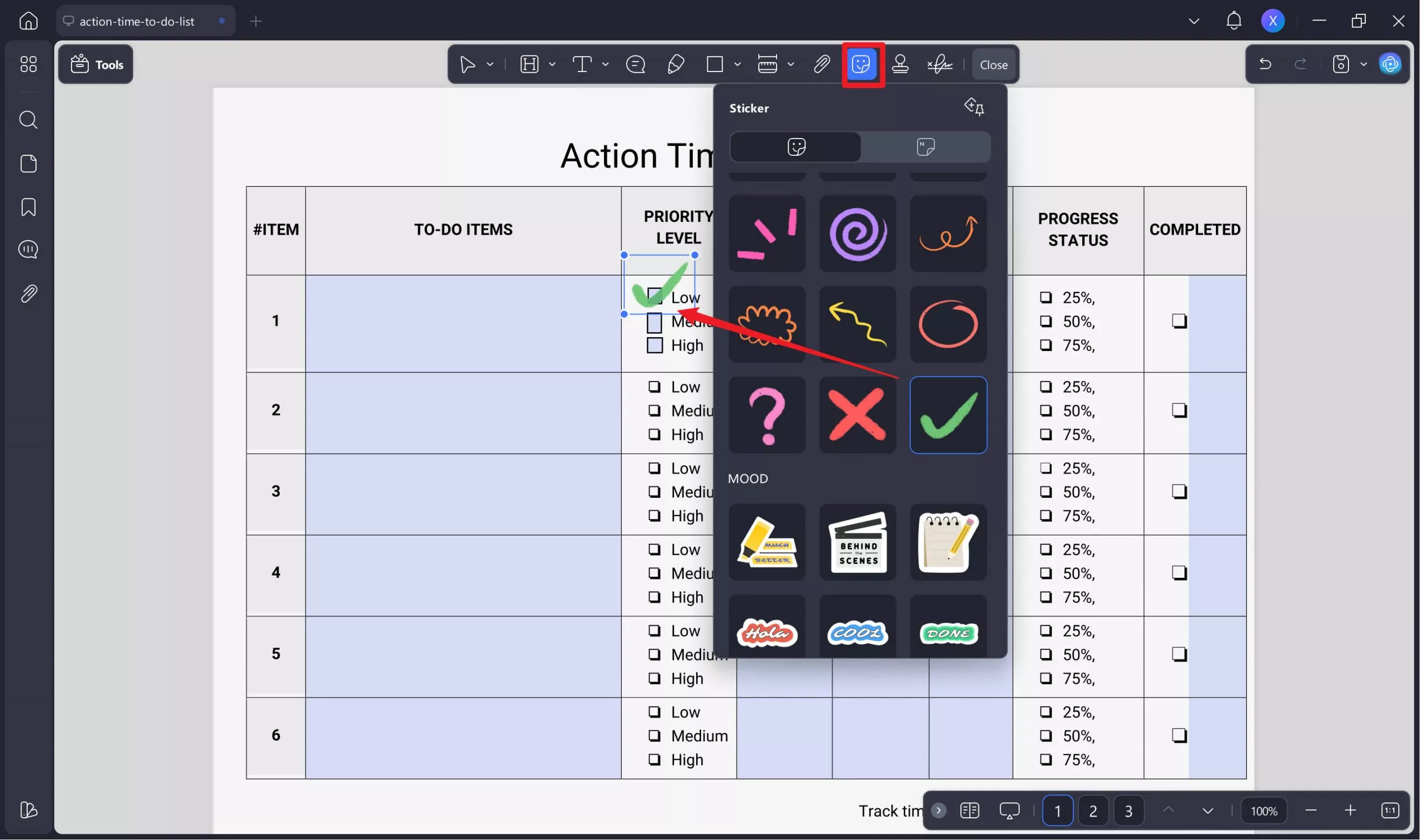 5 PDF Checklist Form Templates to Free Download | UPDF