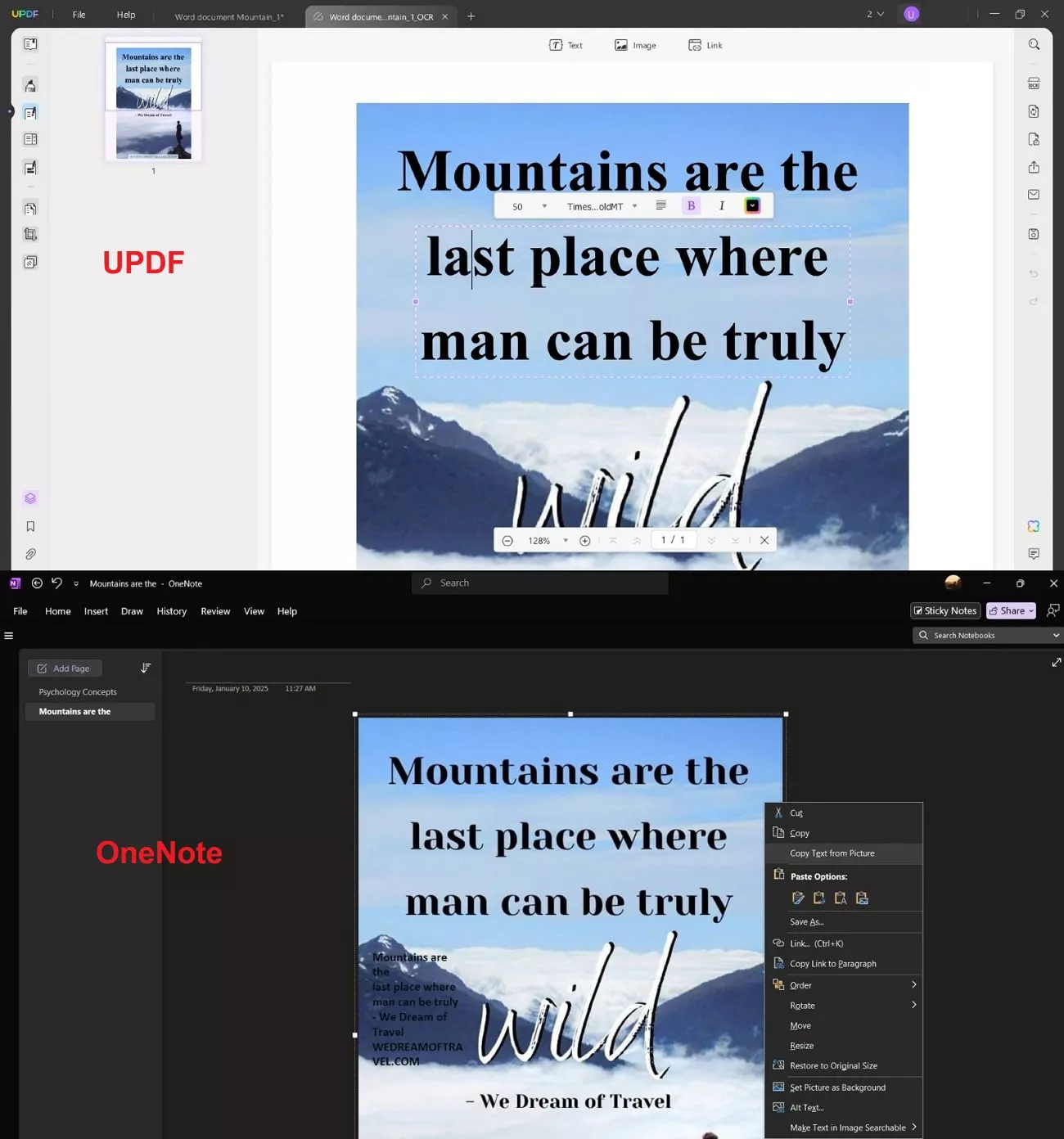 Die besten Optionen für Microsoft Word OCR finden | [Official] UPDF