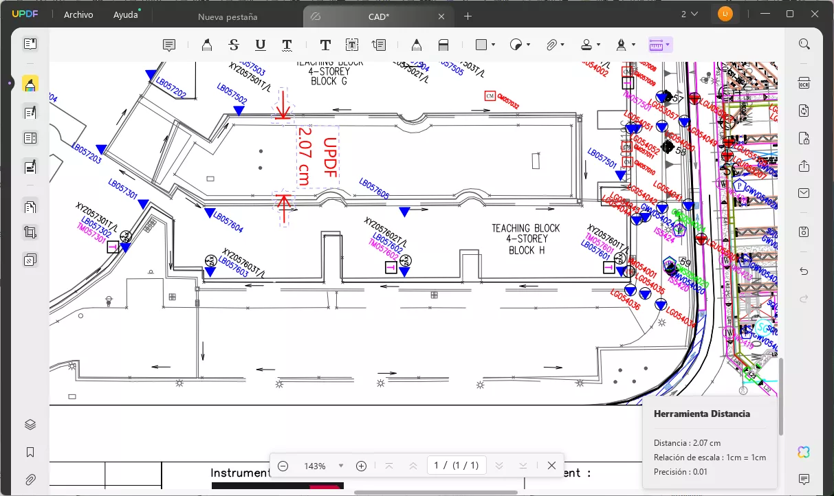 Come misurare la distanza in un PDF? In pochi secondi | [Official] UPDF